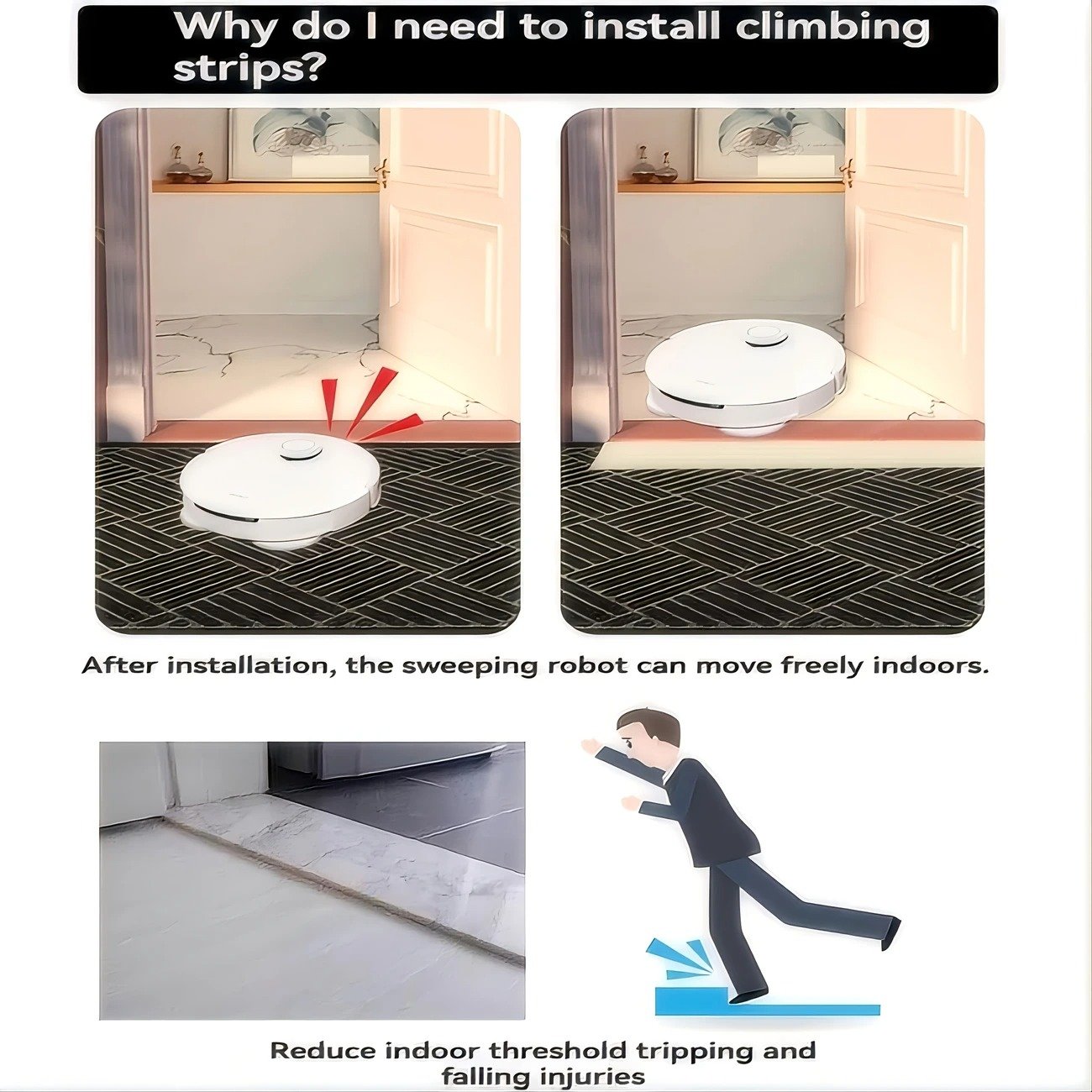 Threshold Ramp Strips | Easy & Quick Install | AMW